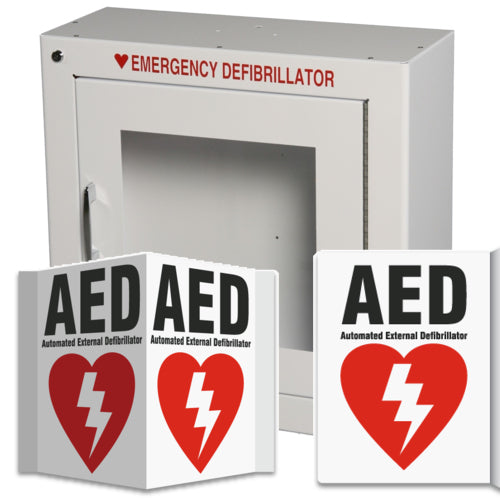 AED Cabinets, Wall Units, & AED Signs – AED Market
